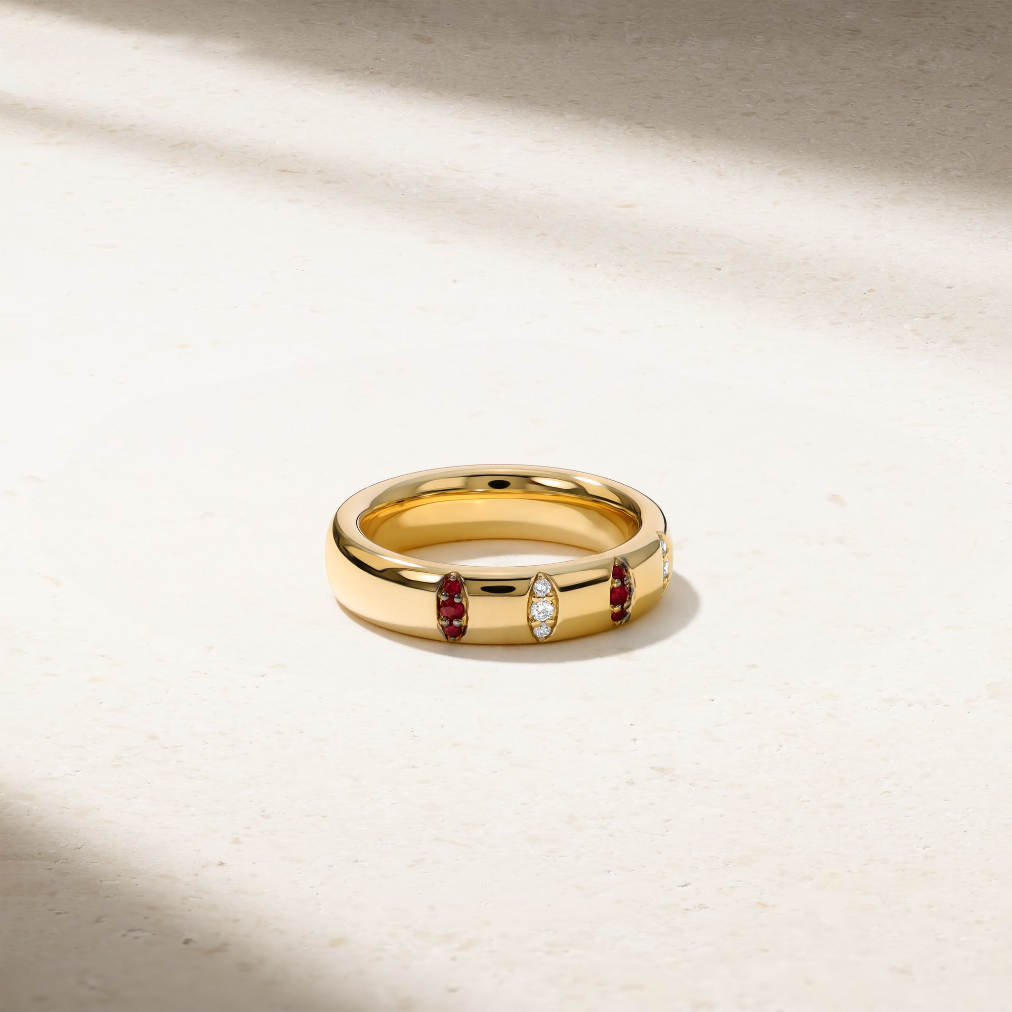 Guardian Pavé Ruby Ring – Mark Henry Jewelry