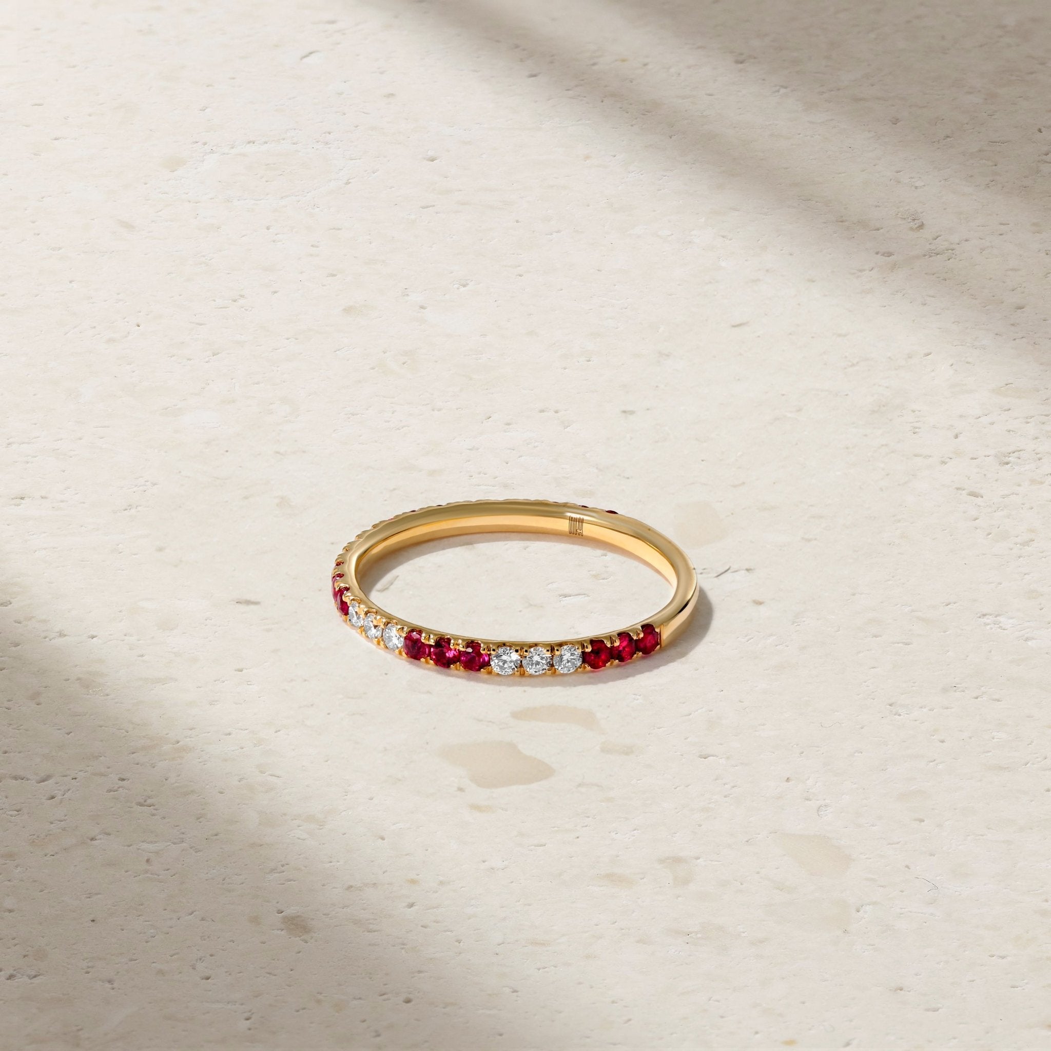 Thread Ruby and Diamond Ring – Mark Henry Jewelry