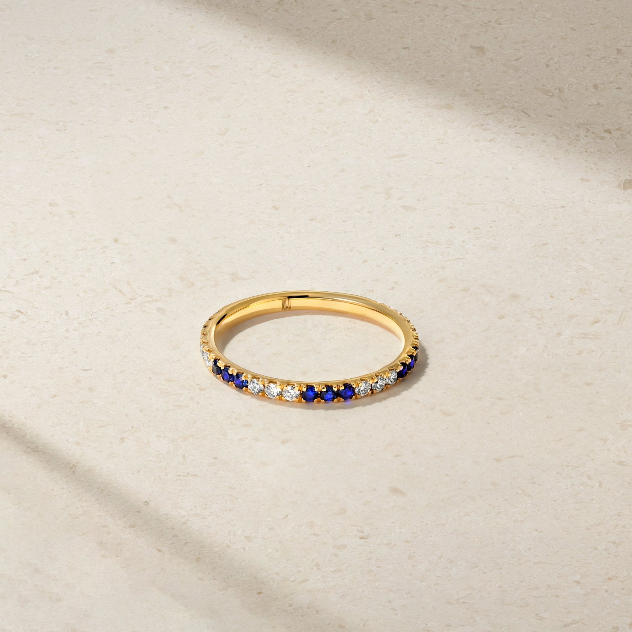 Thread Sapphire and Diamond Ring – Mark Henry Jewelry