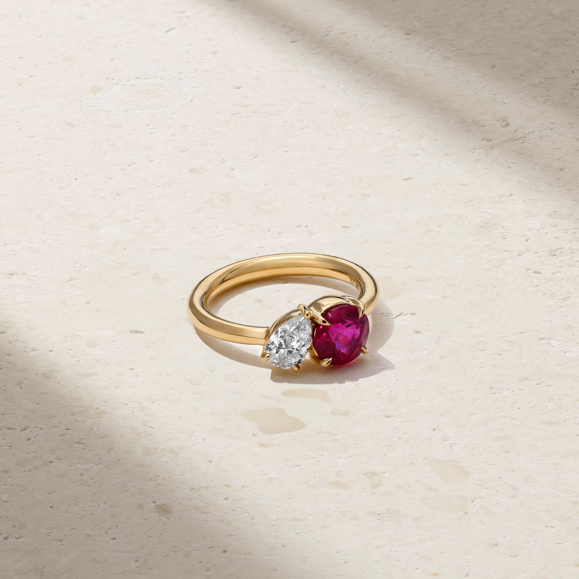 Entre Nous Ruby and Diamond Ring – Mark Henry Jewelry